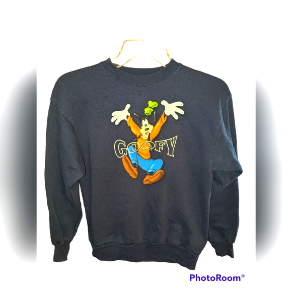 Disney | Shirts & Tops | Official Disneyland Boys Large Goofy Sweater ...